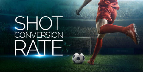 What does the shot conversion rate for goals means in soccer ...